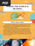 Climate Change Essay | PDF | Greenhouse Effect | Global Warming