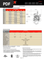 Clarke JU6H Specification Sheet | PDF | Horsepower | Engines