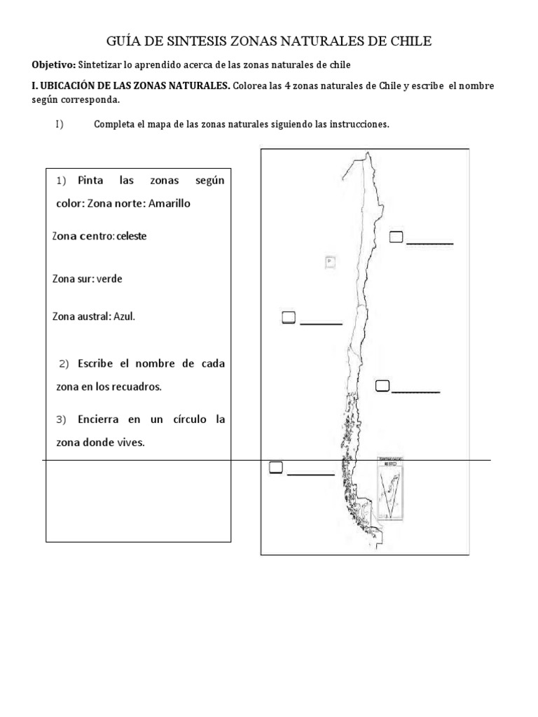 Guia de Sintesis Segundo Basico Zonas Naturales de Chile | PDF ... Guia de Sintesis Segundo Basico Zonas Naturales de Chile | PDF ...