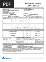 Material Safety Data Sheet: Hydrex 2510S | PDF | Materials ...