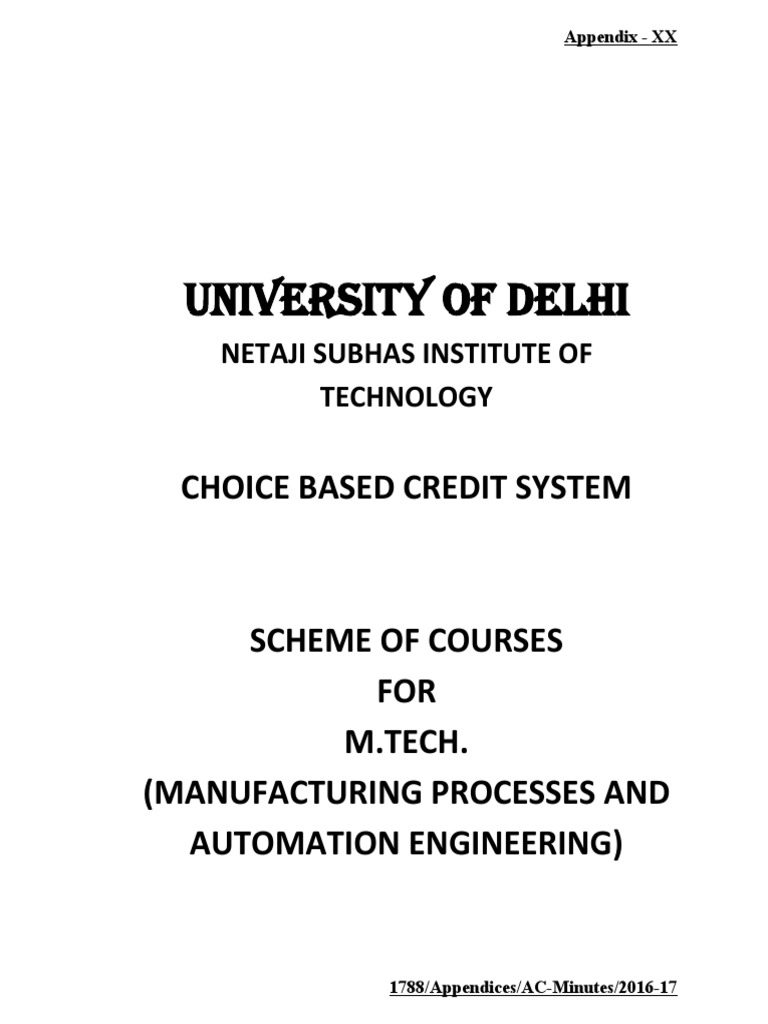 M.tech Manufacturing | PDF | Robotics | Engineering