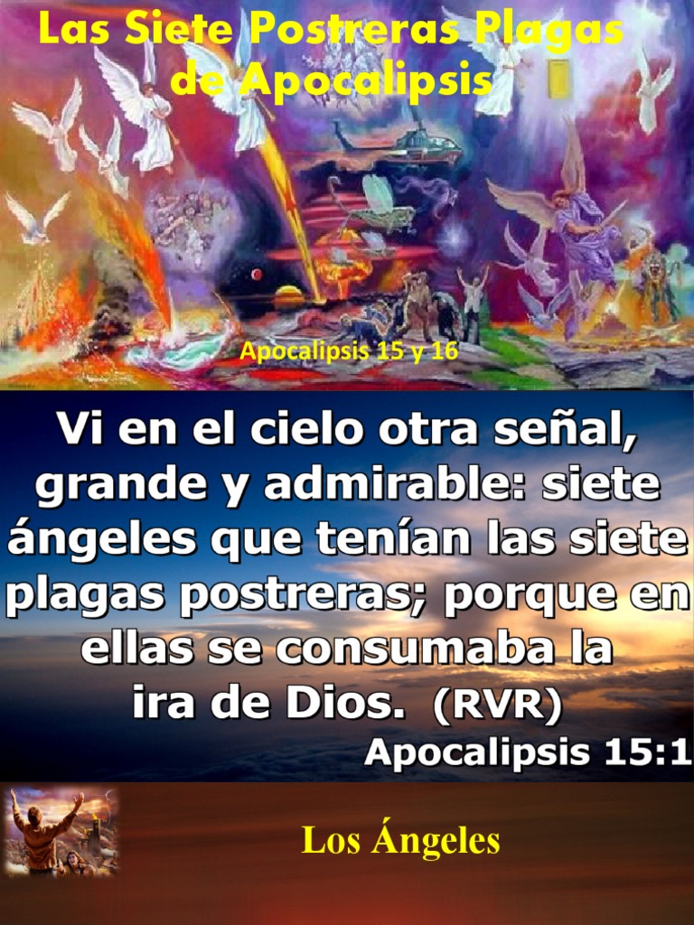 Apocalipsis 15 Y 16 Las 7 Plagas Pdf Libro De Revelación Libro De