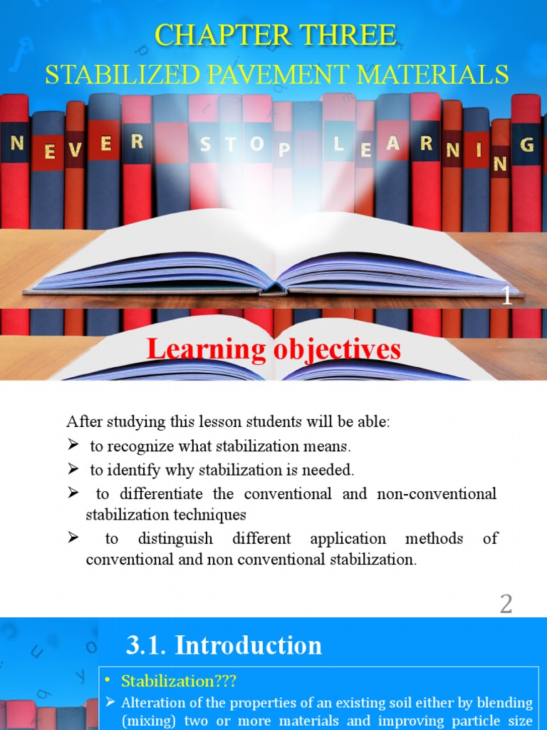 Stabilized Pavement Materials Guide | PDF | Asphalt | Soil