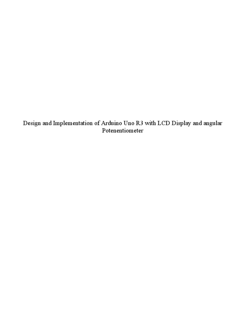 Controlling LED Brightness and Reading Potentiometer Values Using ...