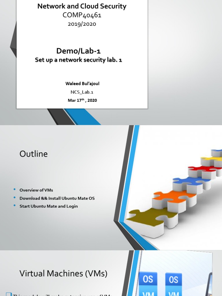 NCS-Online Lab | PDF | Virtual Machine | V Mware