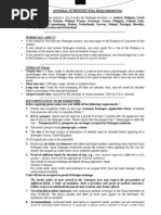 VFS Schengen Visa Document Checklist | PDF | Travel Visa | Birth ...