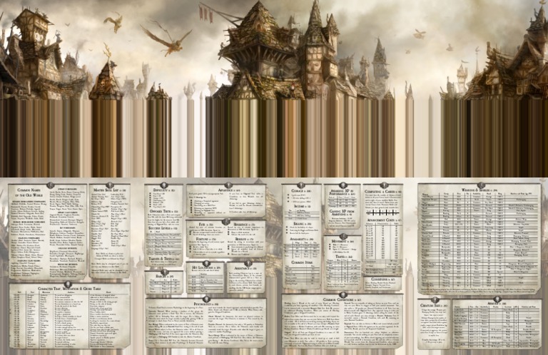 WFRP 4 - Gamemaster's Screen | PDF | Melee Weapons