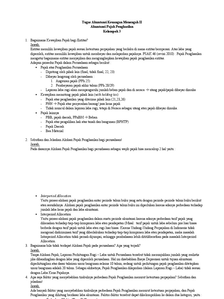 AKM II - Tim 3 | PDF