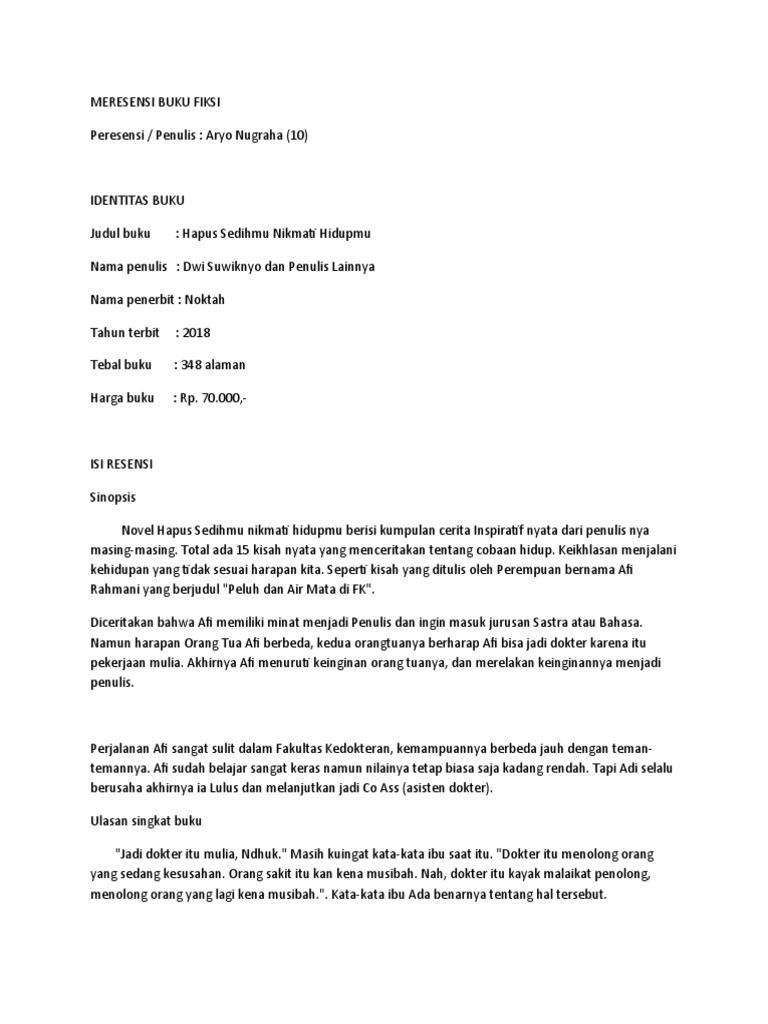 Tugas Bindo | PDF | Pengembangan Diri | Puisi