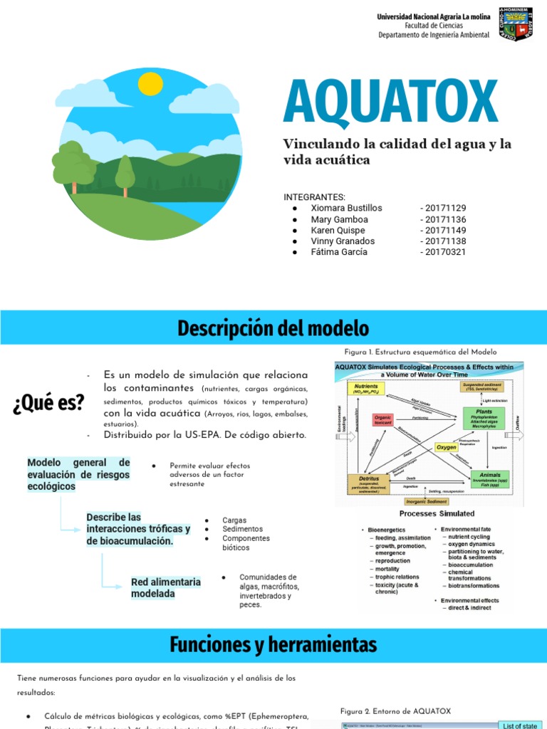 AQUATOX | PDF | Eutrofización | Ecología