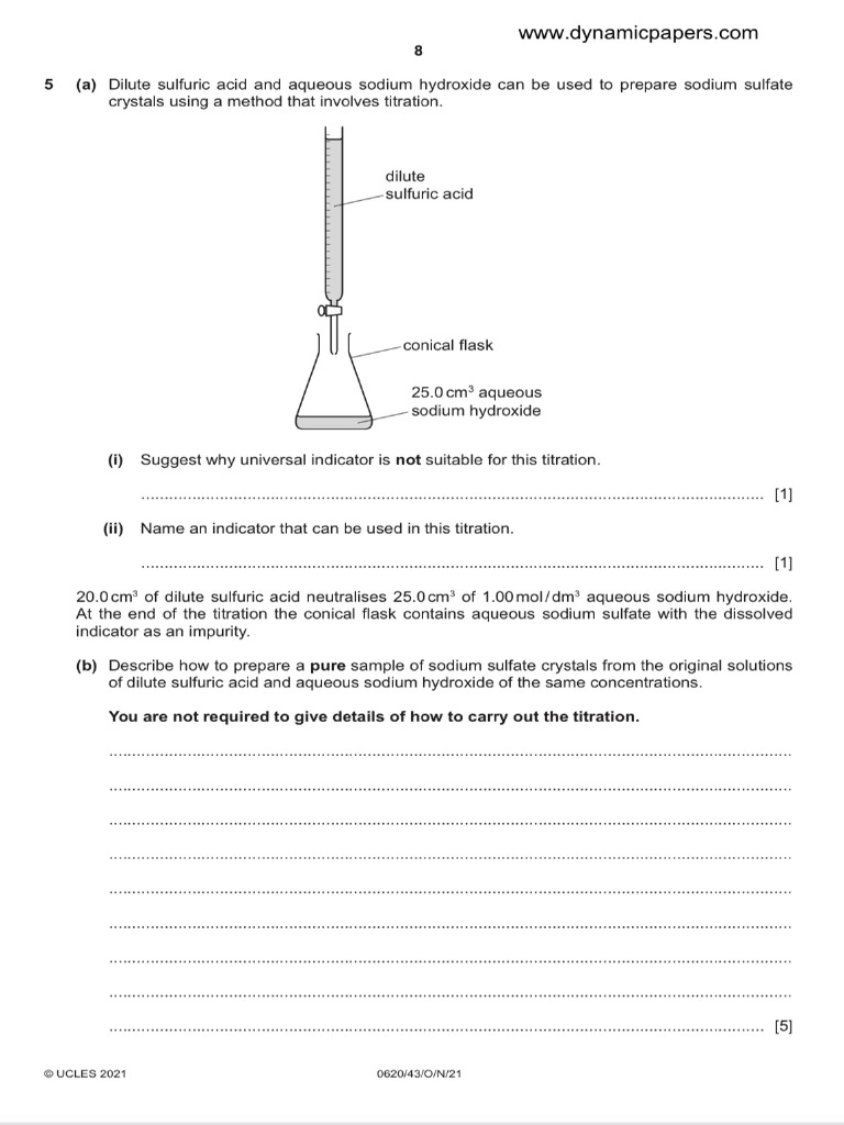 Making Salts Igcse P4 Chemistry | PDF