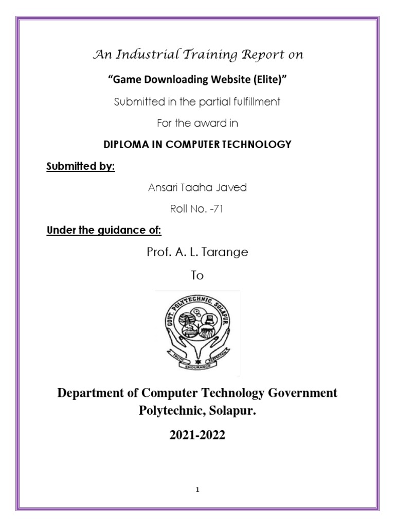 Taaha (71) ITR Final | PDF | Websites | World Wide Web