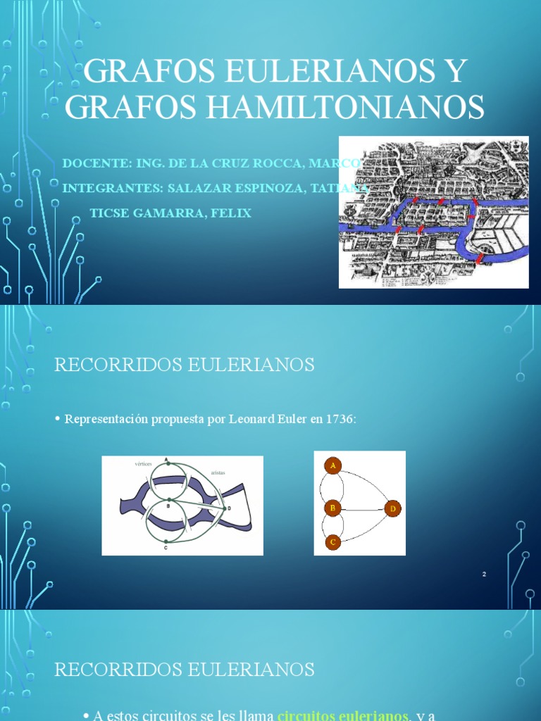 Grafos Eulerianos y Grafos Hamiltonianos | PDF | Informática teórica | Teoría de la complejidad ...