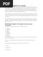Duolingo English Test Template For Writing | PDF
