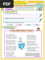 Letra de "El Agua es Vida, Cuídala" | PDF