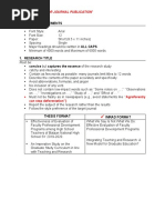 IMRAD Format Guidelines for Research Papers | PDF | Citation | Academic ...