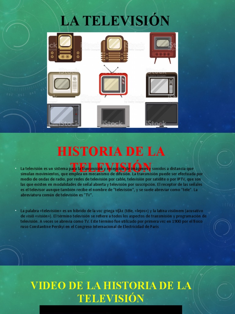 Historia de La Television ? | PDF | Televisión | Ingenieria Eléctrica
