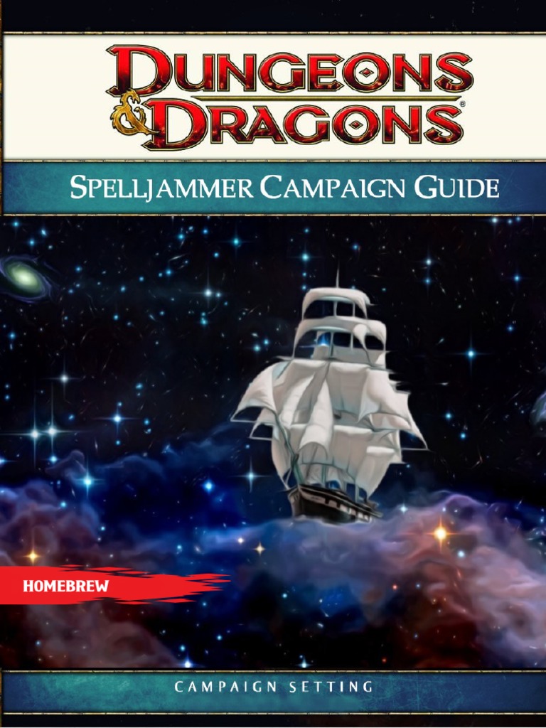 Spelljammer 5e - GM Binder | PDF | Ships