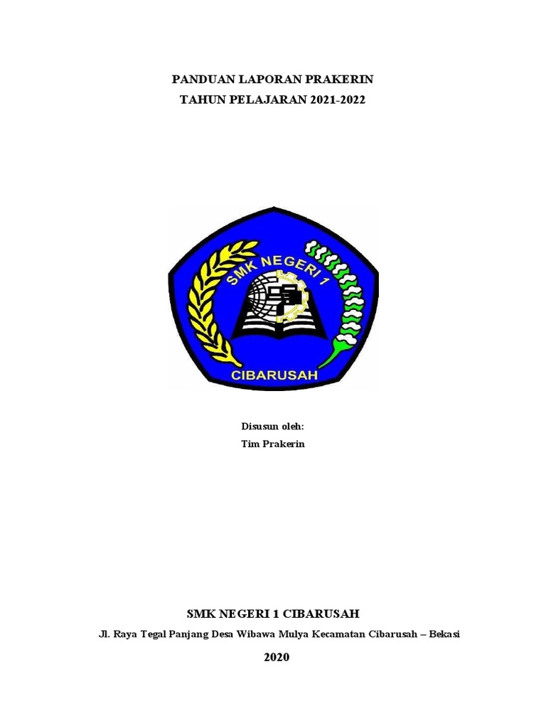 Panduan Laporan Prakerin Tahun Pelajaran 2021-2022 | PDF