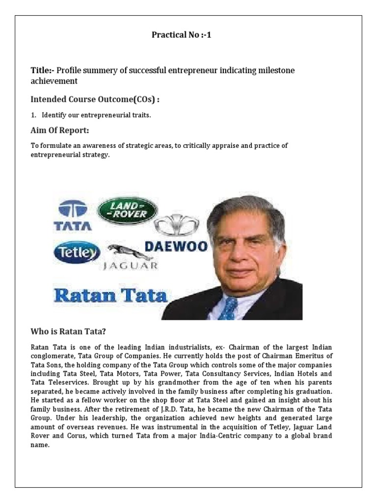 Achievement: Intended Course Outcome (Cos) : Aim of Report | PDF ...