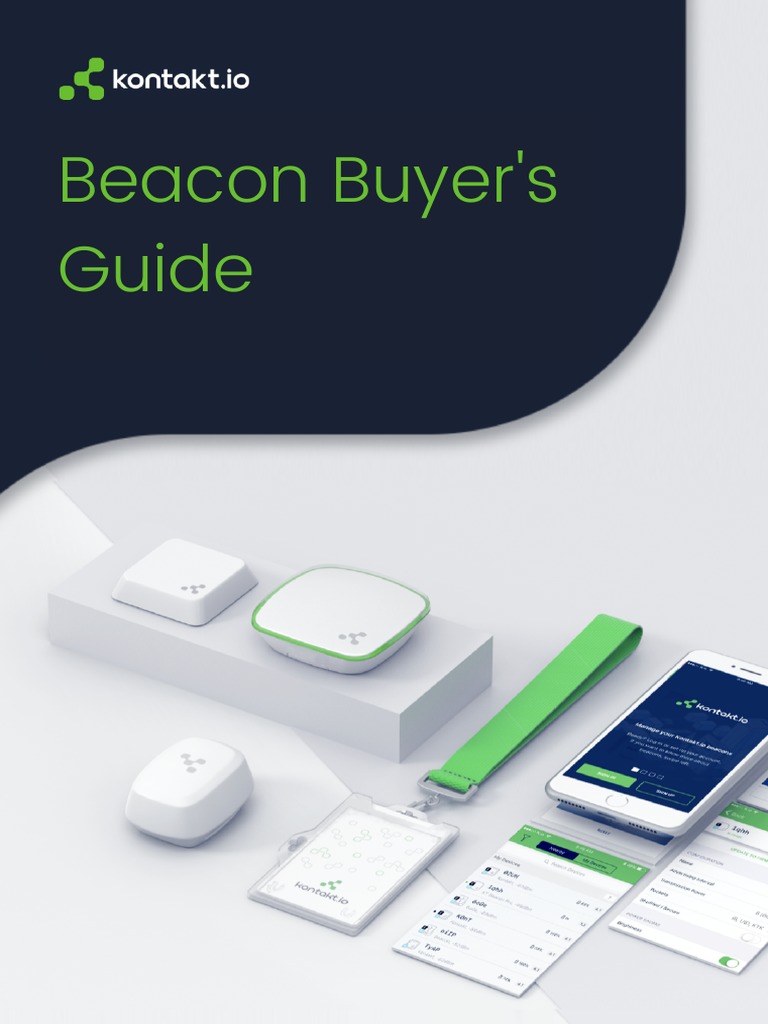 Kontakt - Io Beacon Buyers Guide | PDF | Bluetooth | Telemetry