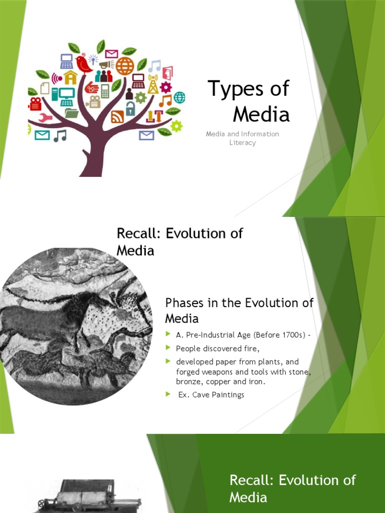 Types of Media | PDF | Mass Media | Information Age