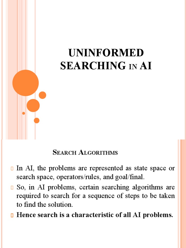 Uninformed Searching AI | PDF | Applied Mathematics | Theoretical Computer Science