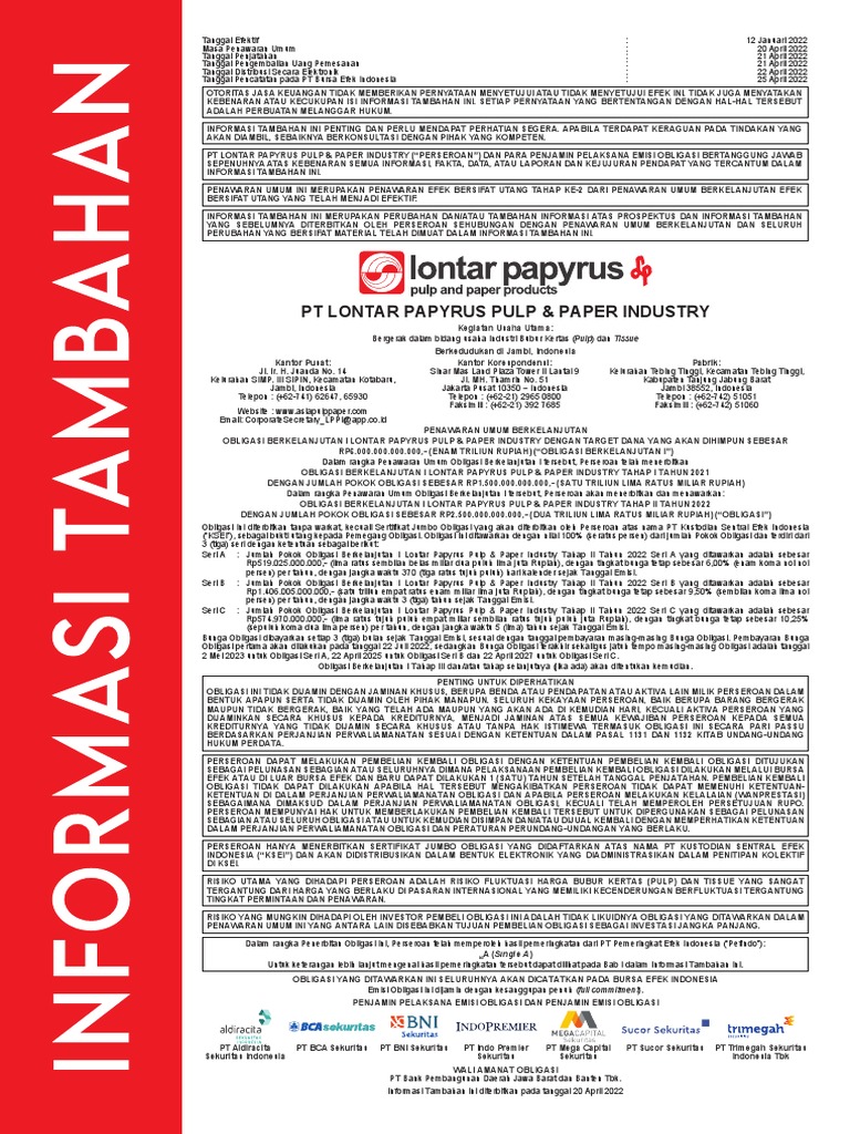 Lontar Papyrus - Buku Intam - April 2022 | PDF