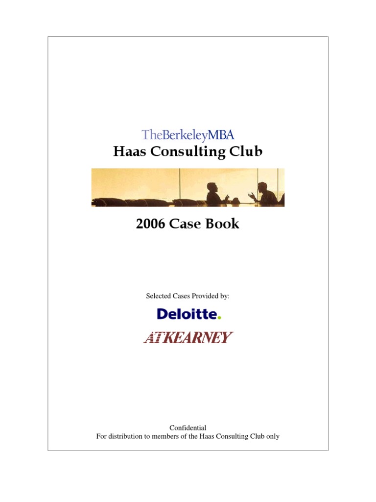 Berkeley MBA Cases | PDF