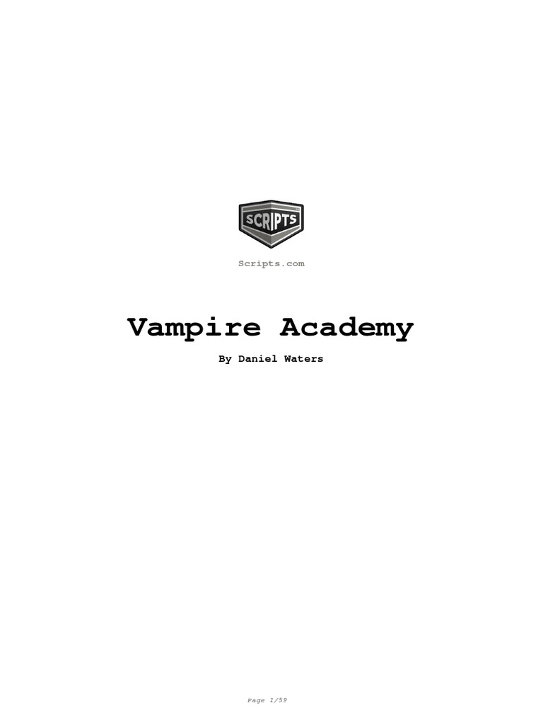 Vampire Academy | PDF