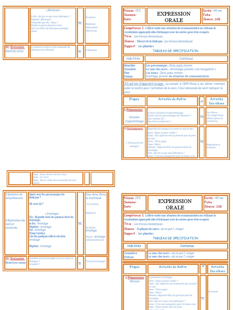 Les Travaux Domestiques | PDF | Sciences cognitives | Cognition
