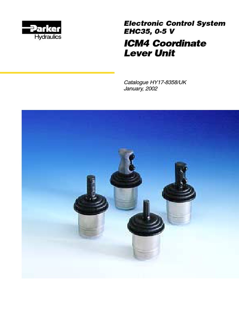 ICM4 Coordinate Lever Unit: Electronic Control System EHC35, 0-5 V | PDF | Volt | Machines
