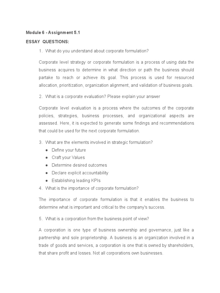 Module 6 - Assignment 5 | PDF