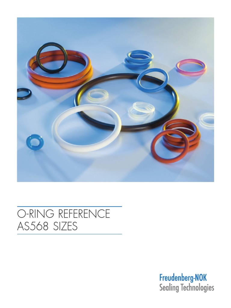 FNST O-Ring Reference AS568 Sizes | Download Free PDF | Solvent | Chemistry