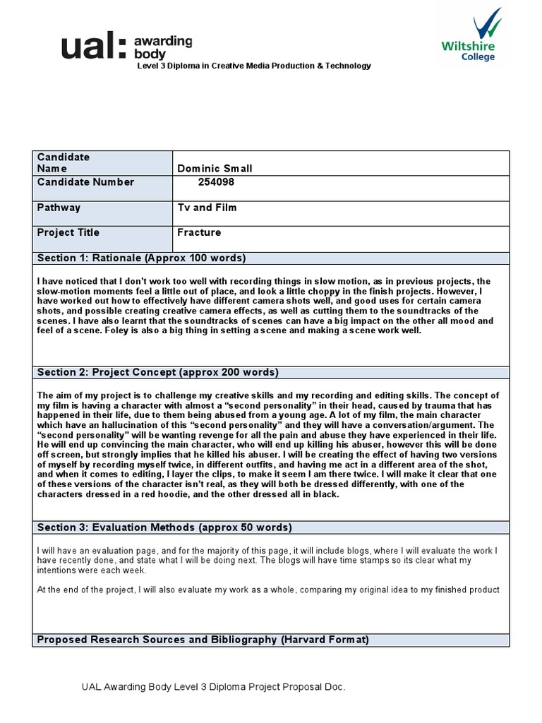 Unit 08 Final Project Proposal Pro Forma | PDF