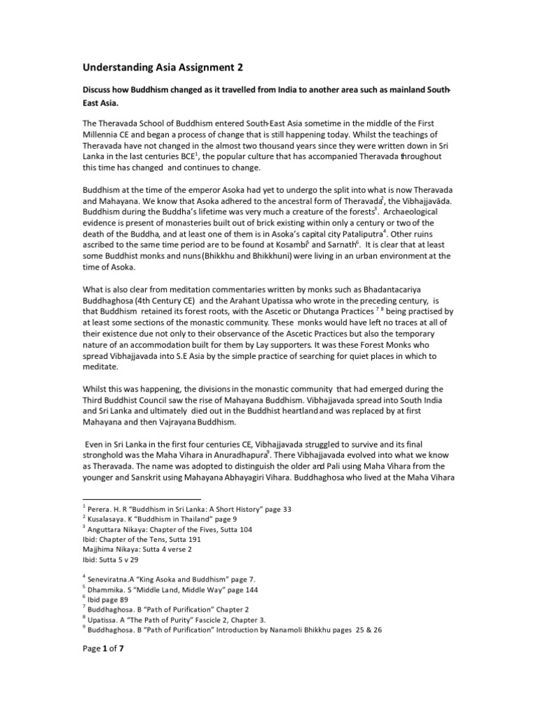 Understanding Asia Assignment 2 | PDF