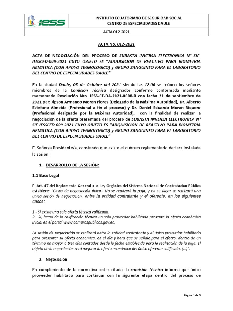 Acta 012 Negociacion Laboratorio | PDF | Gobierno