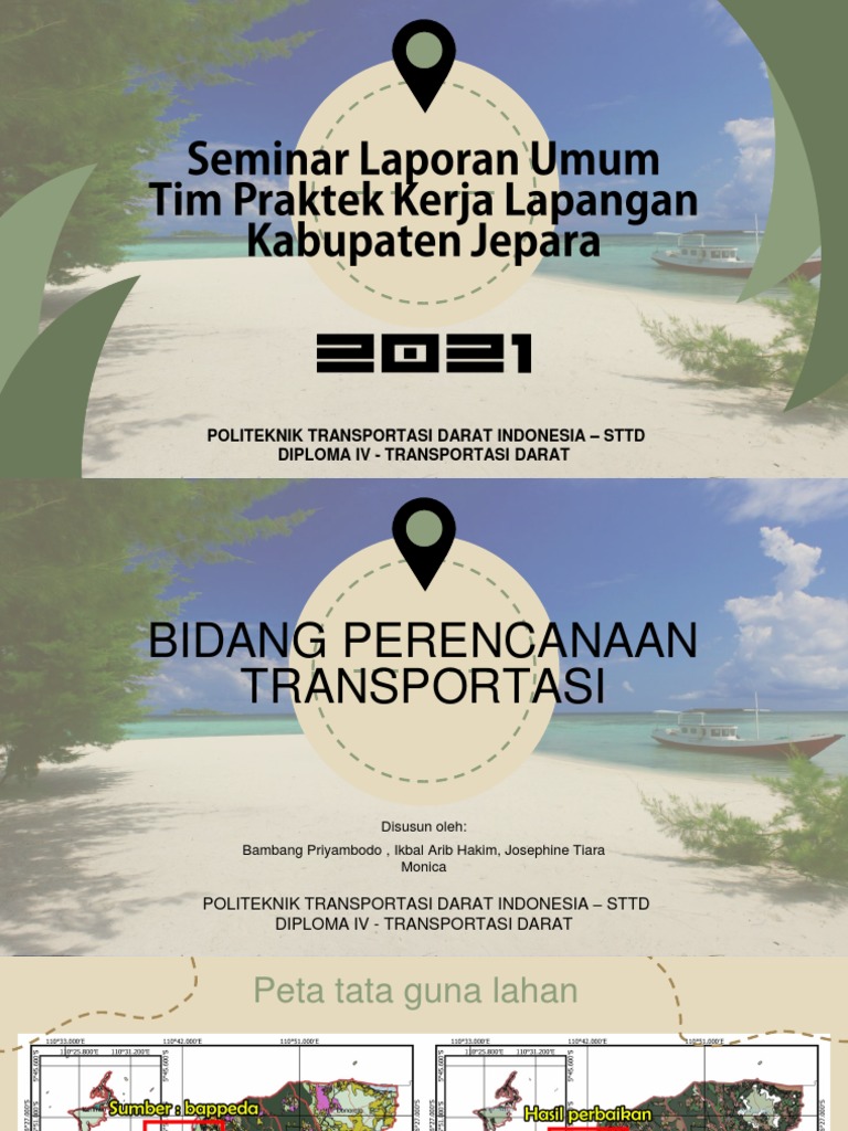 Seminar Laporan Umum - Jepara | PDF