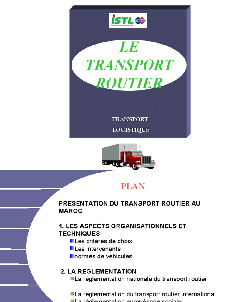Transport Routier | PDF | Transport | Camion