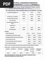 BRB Cable Price List | PDF | Electrical Equipment | Electrical Components