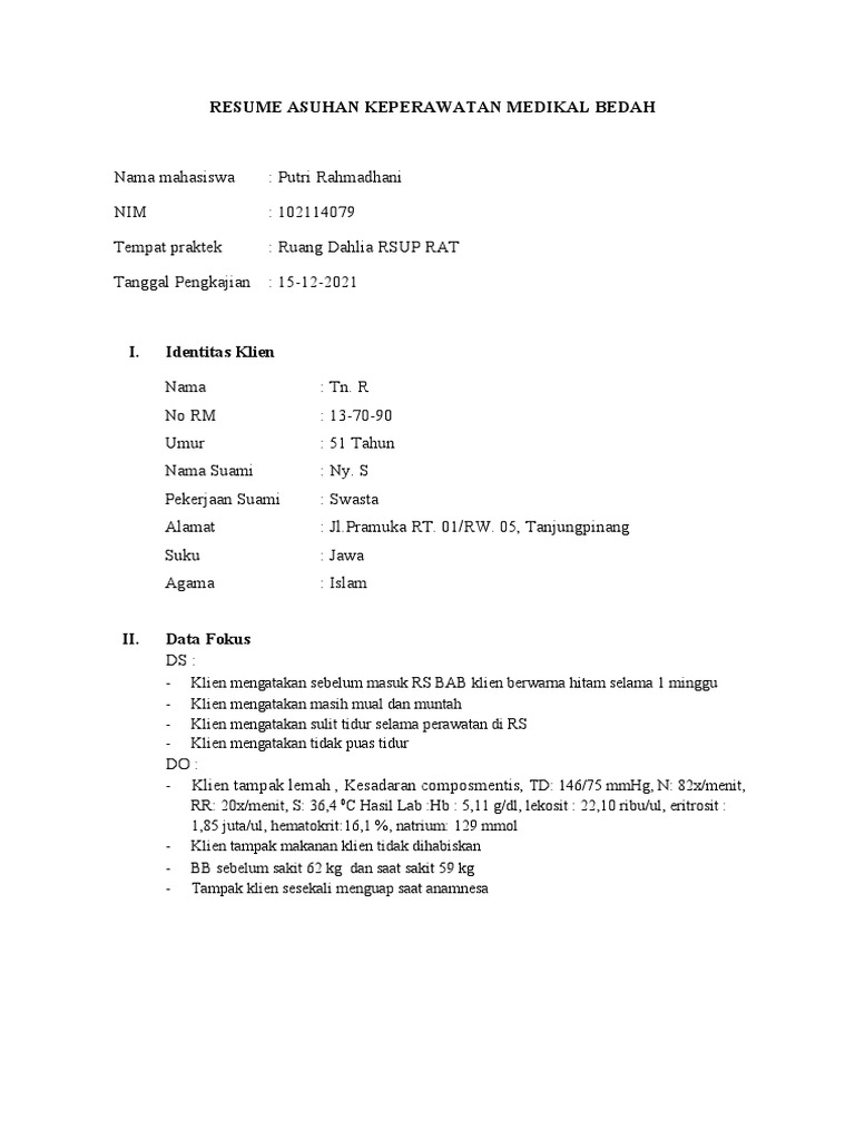 Resume KMB Dahlia 1 | PDF