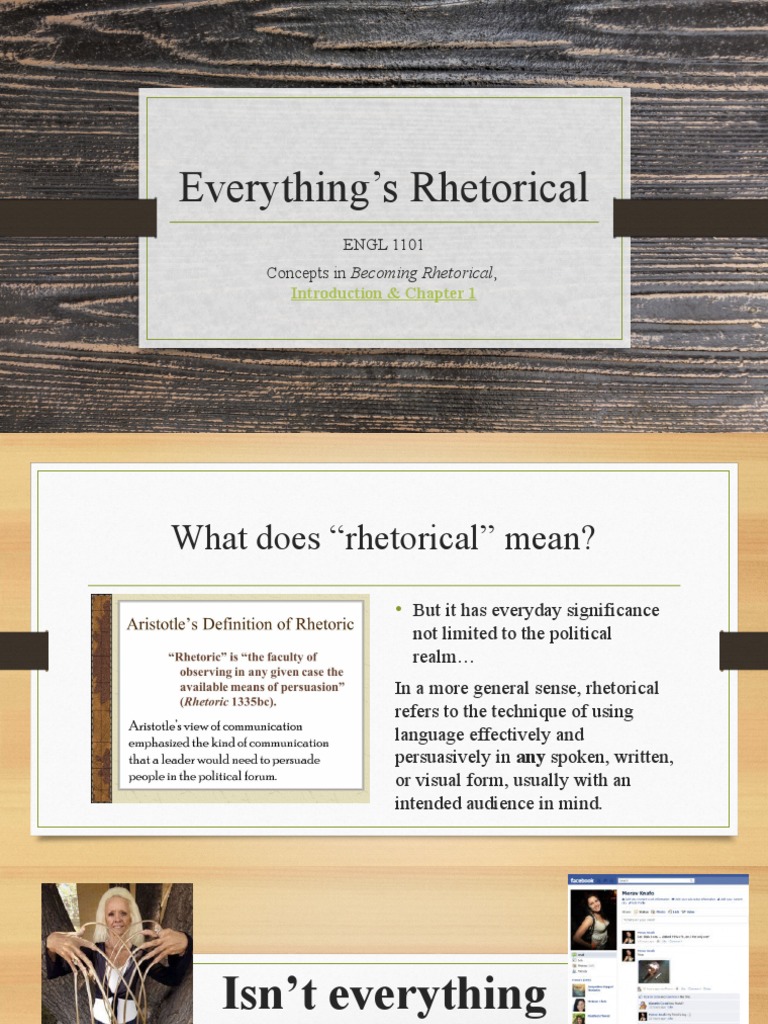 Understanding Everyday Rhetoric | PDF | Logos | Rhetoric