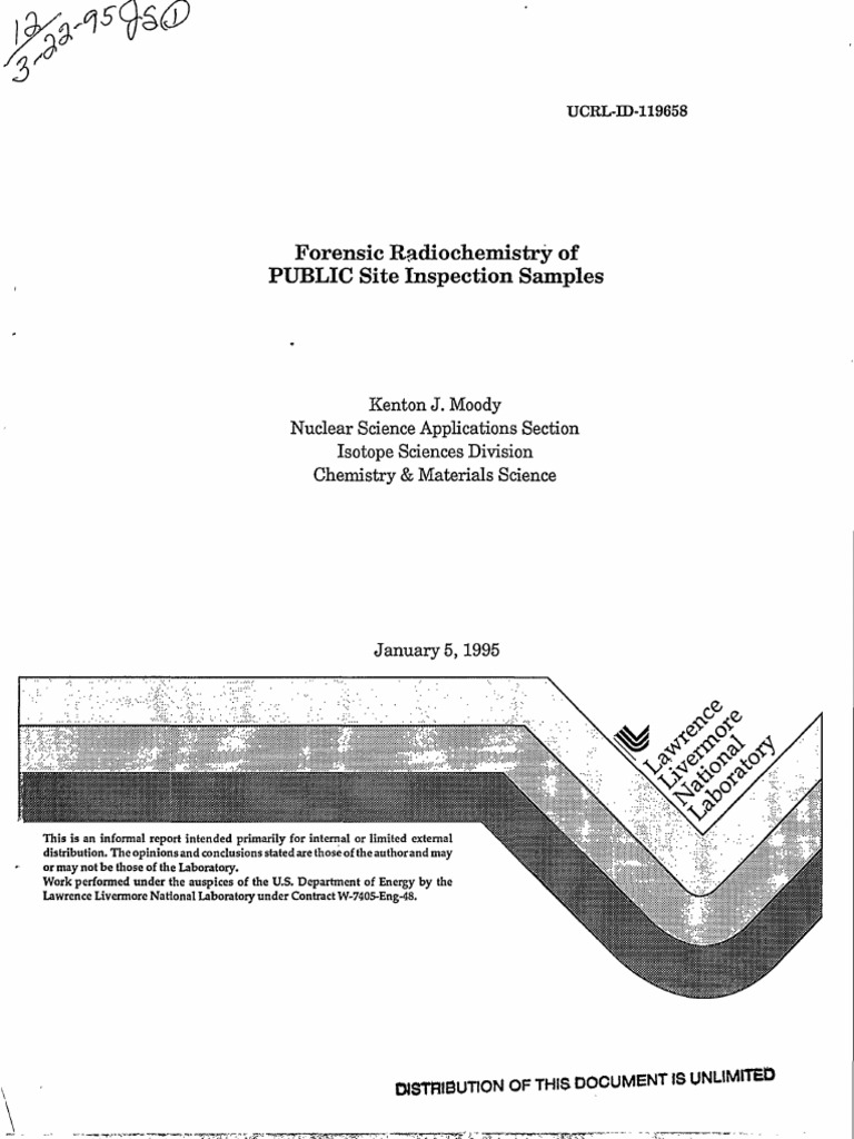 Moody Report | PDF | Enriched Uranium | Plutonium