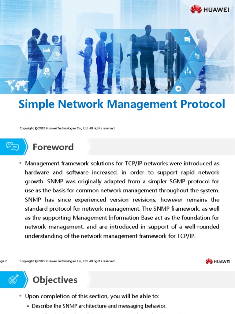 HC110110031 Simple Network Management Protocol | PDF ...
