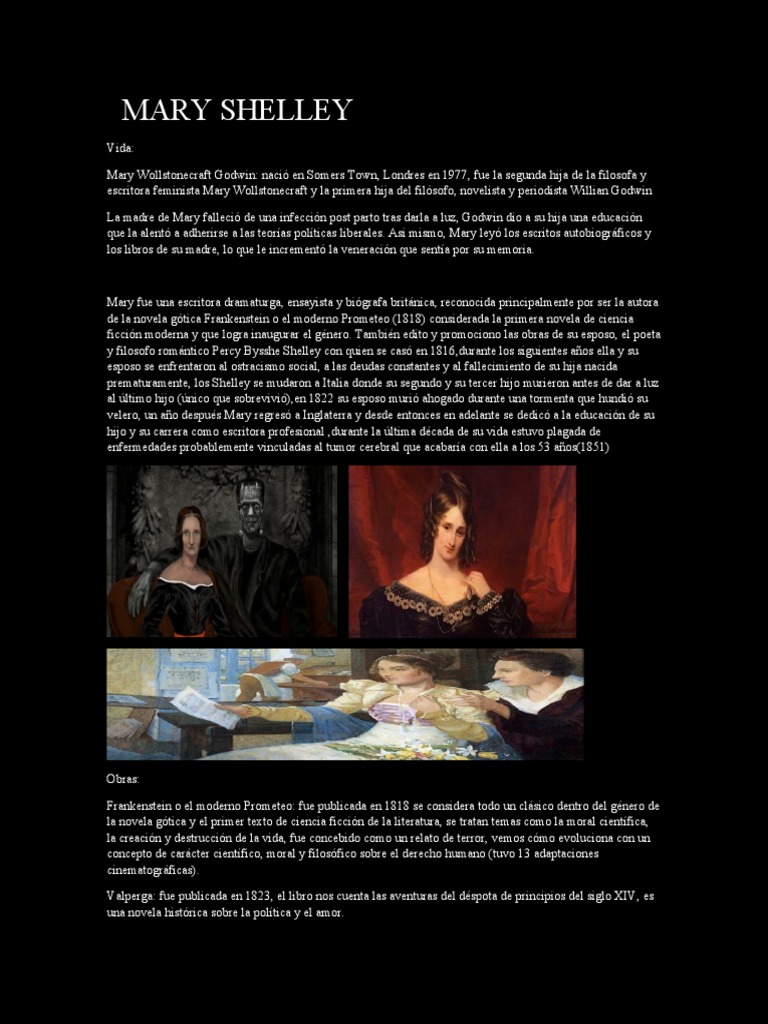 Mary Shelley | PDF | Mary Shelley