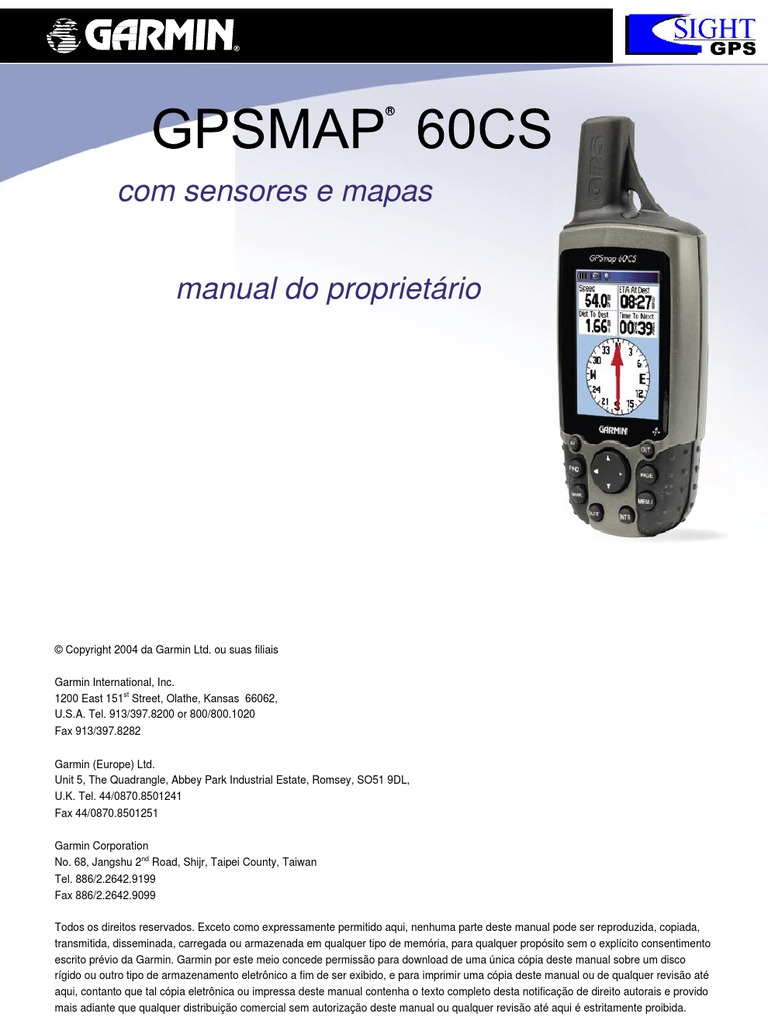 Gpsmap 60cs Port | PDF