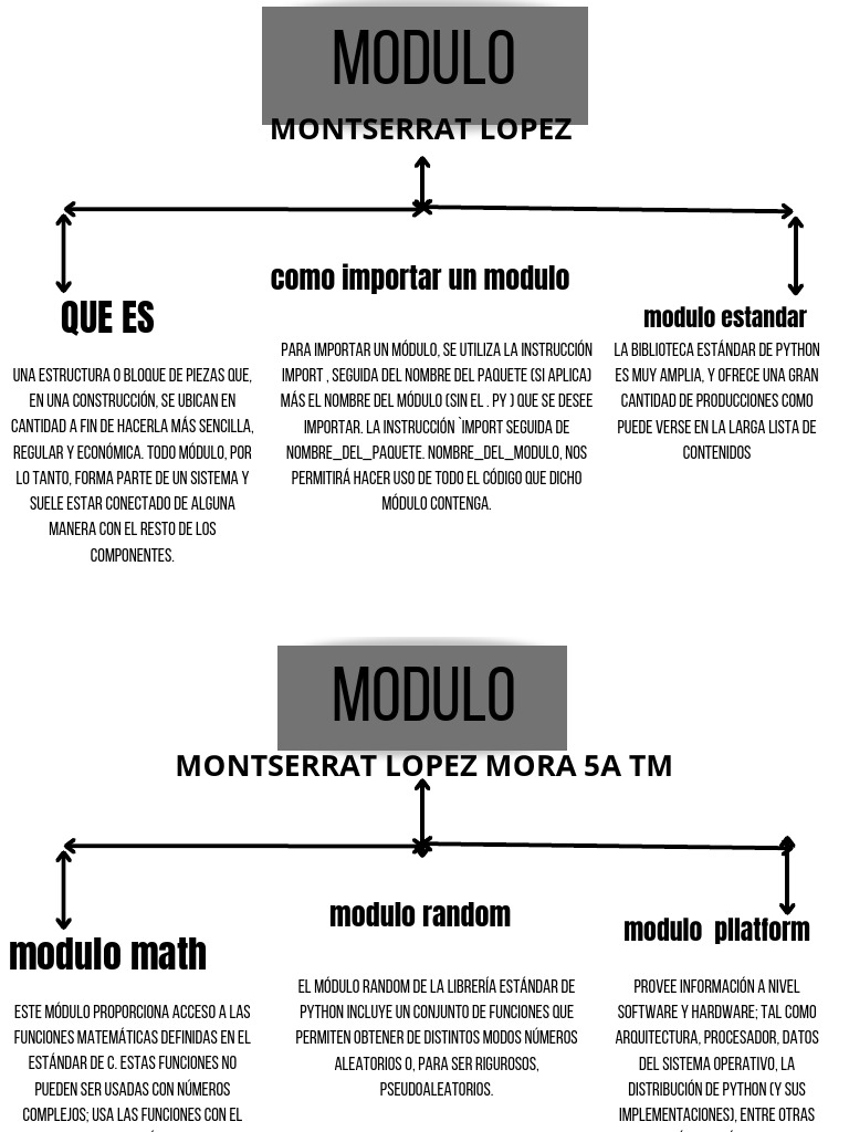 Que Es Un Modulo | PDF