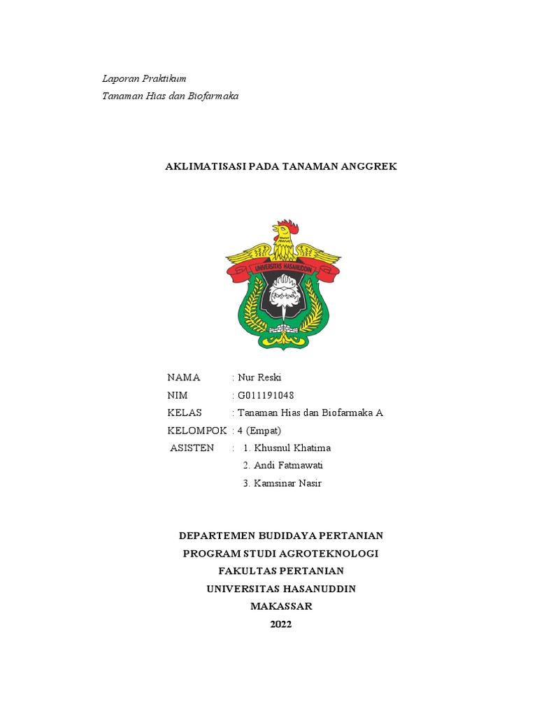 Aklimatisasi 12345464 | PDF | Sains & Matematika