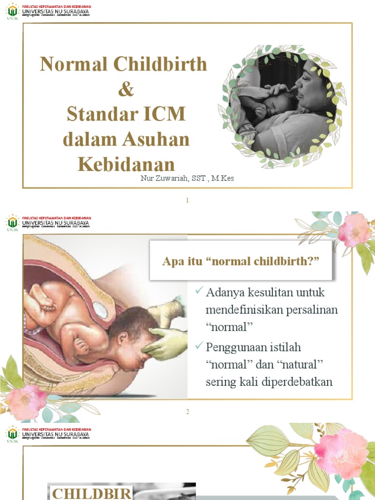 Definisi Persalinan Normal dan Nifas | PDF | Kesehatan Holistik