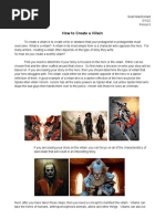 Disney Villain Project Overview | PDF